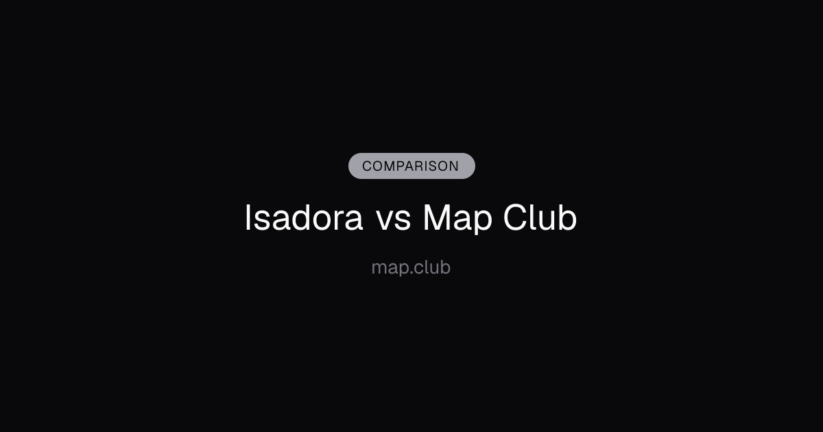 Isadora vs Map Club